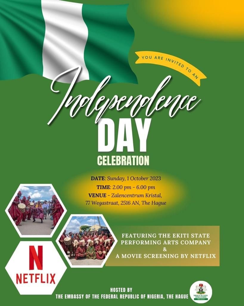 Nigerian Independence Day 2023 – The Embassy of Nigeria. The Hague